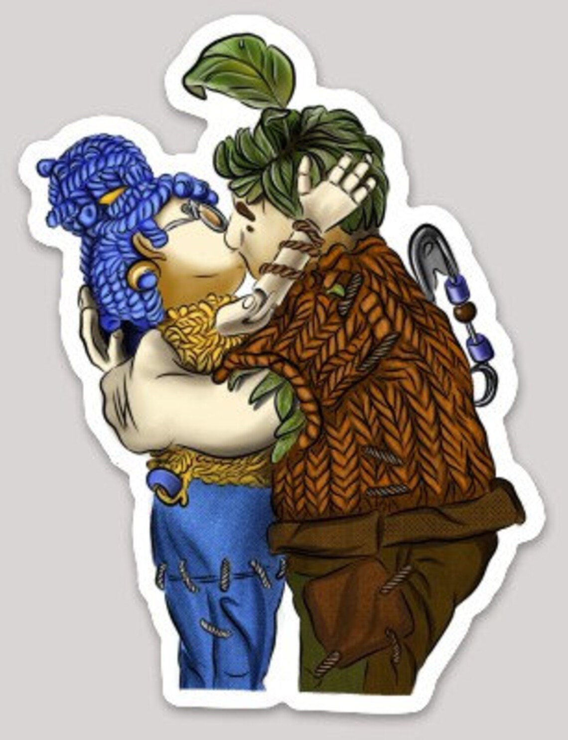 It Takes Two Game Sticker The Cody Sticker The May Sticker Etsy Uk