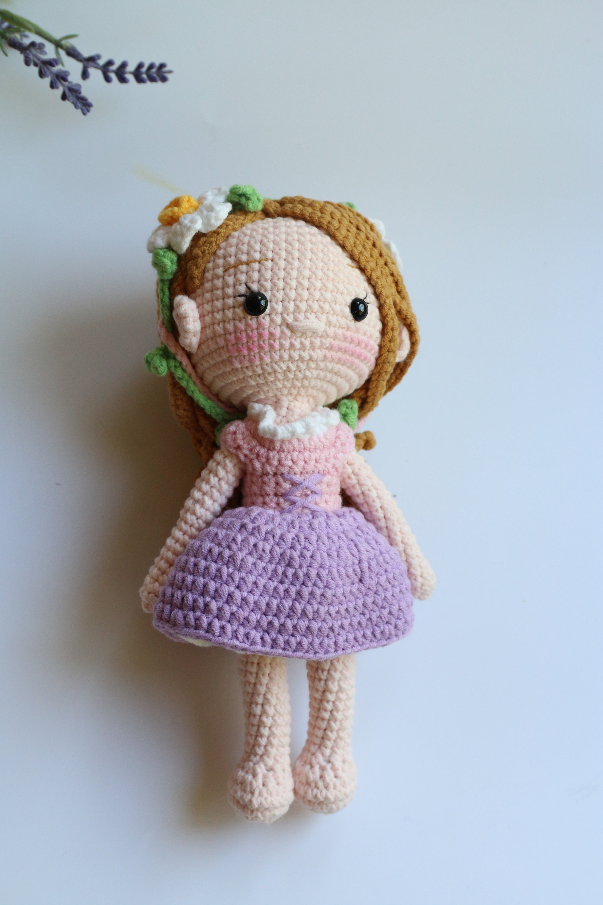 Crochet Rapunzel Doll Crochet Rapunzel Inspired Doll - Etsy