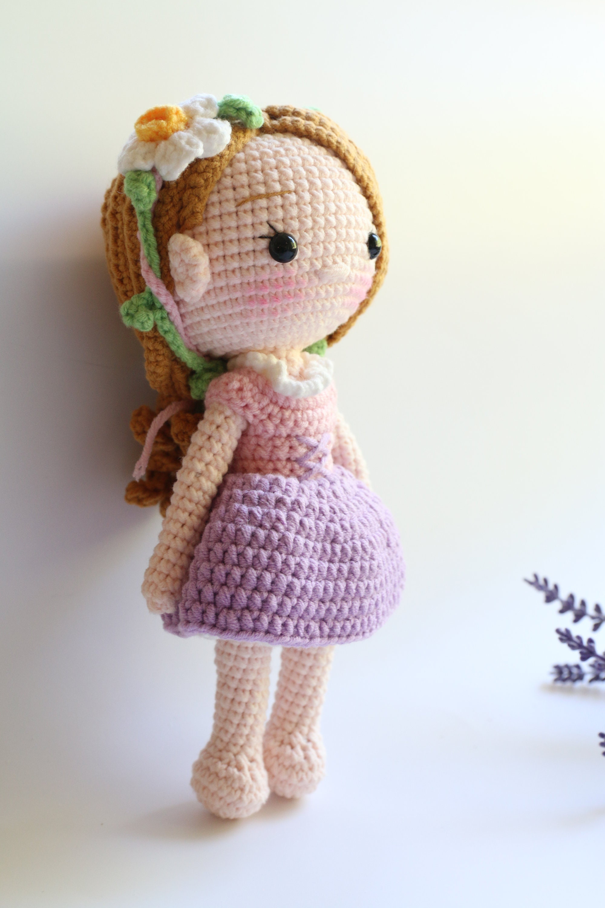 Crochet Rapunzel Doll Crochet Rapunzel Inspired Doll - Etsy