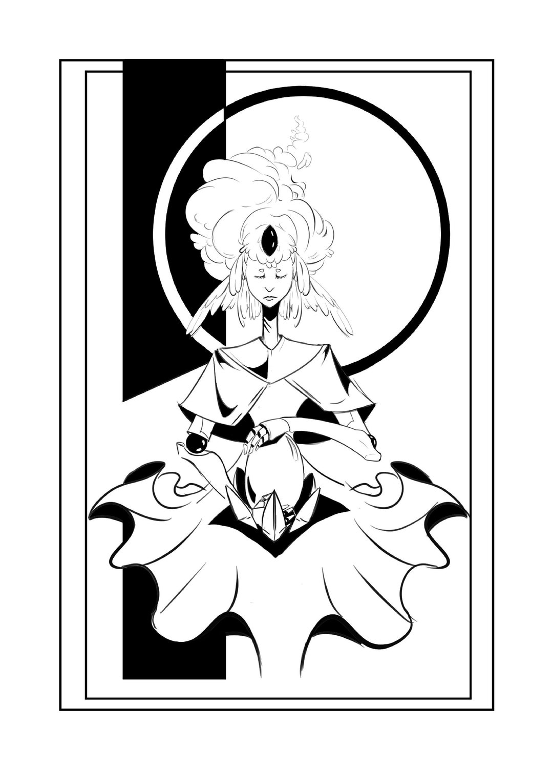 Dreamscape Pantheon: Adult Coloring Book Single Pages - Etsy