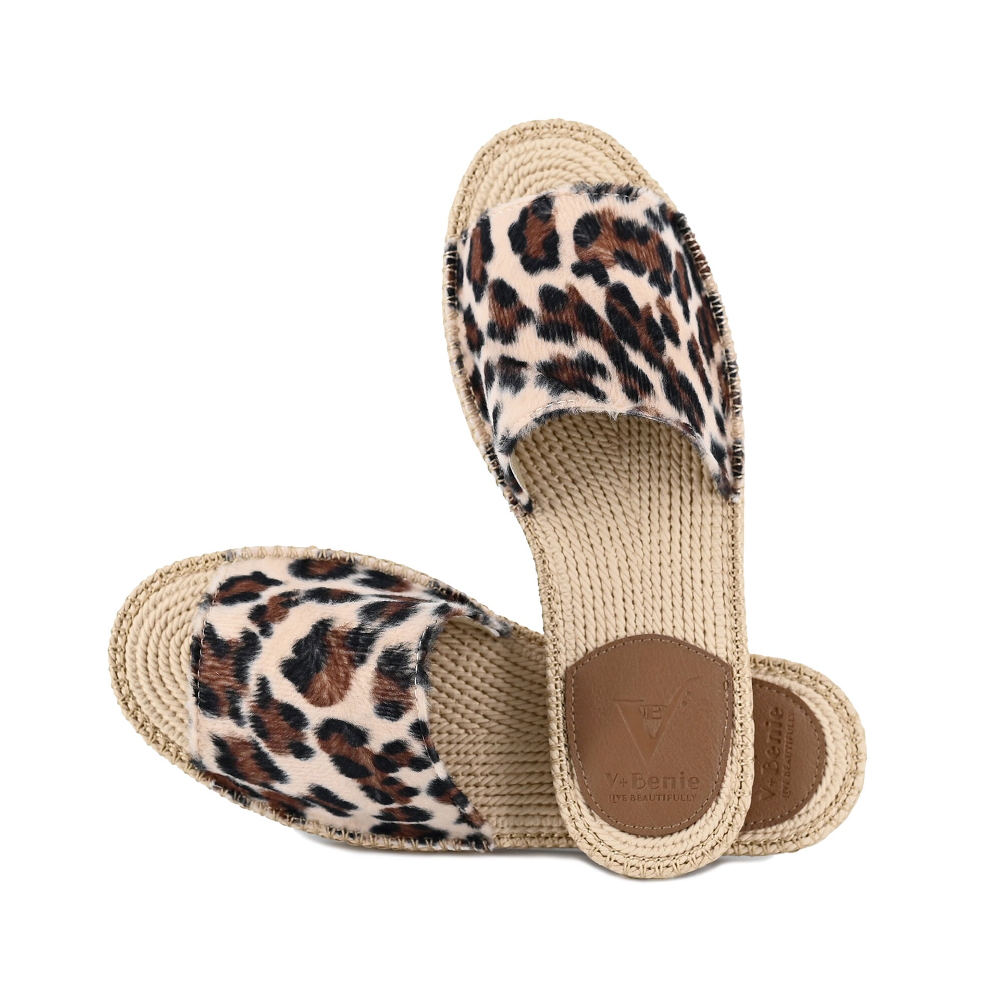 Women's Indoor Outdoor Leopard Print Espadrille Sandals - Etsy