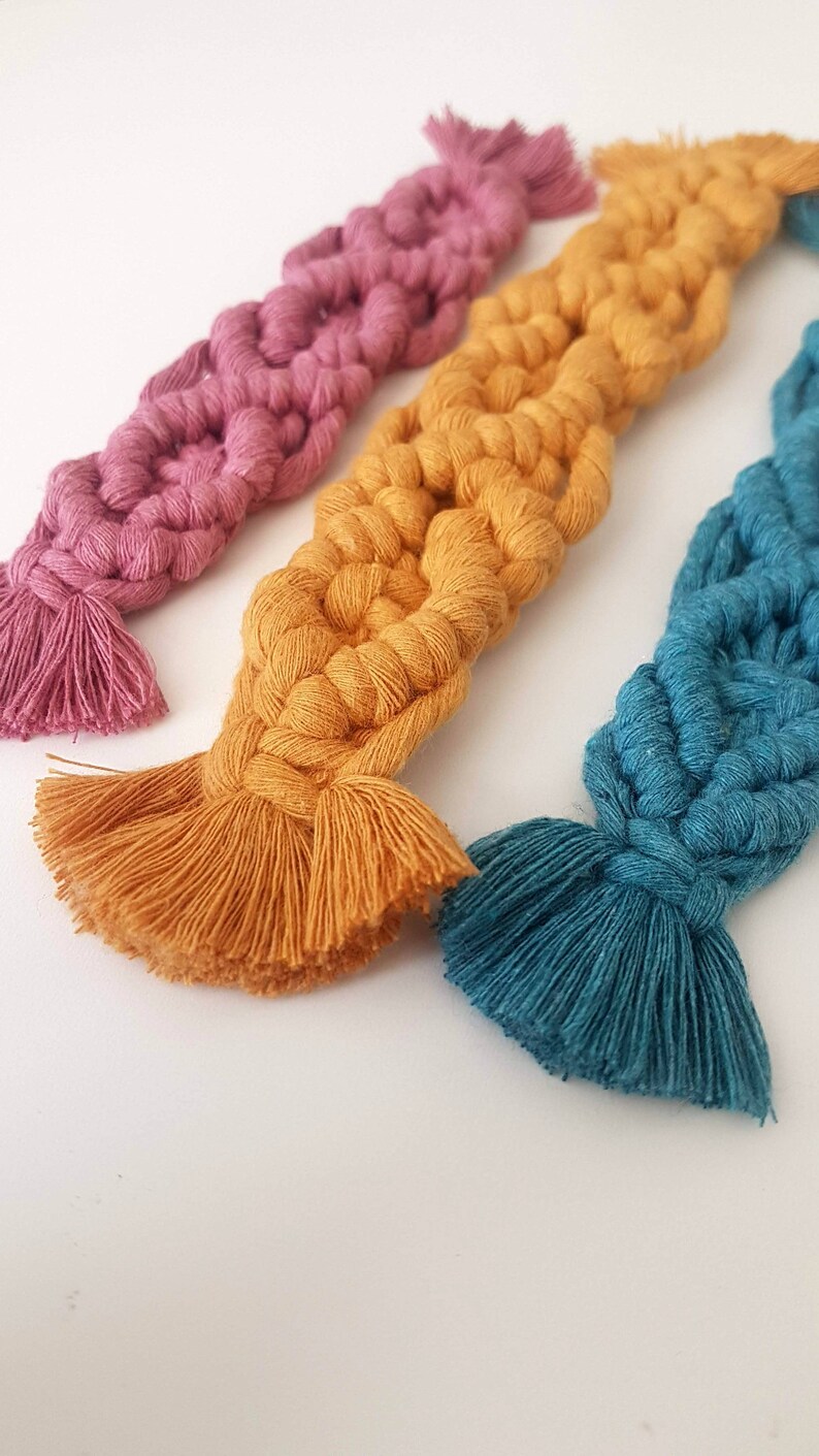 Macrame Hair Accessories Accessory for the Headband Macrame - Etsy