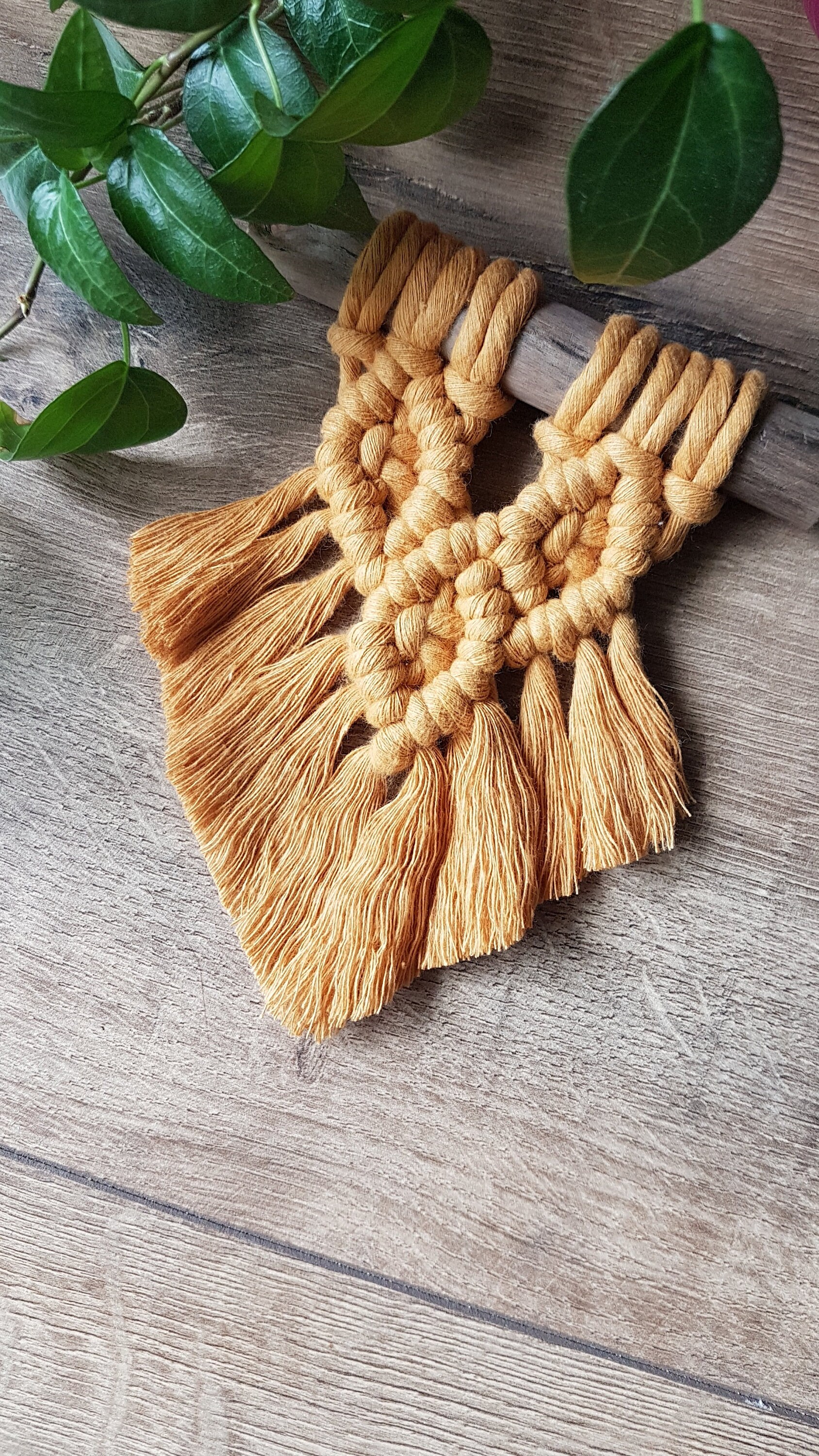 Small Minimalist Macrame Wall Decoration Rustic Room Decor - Etsy