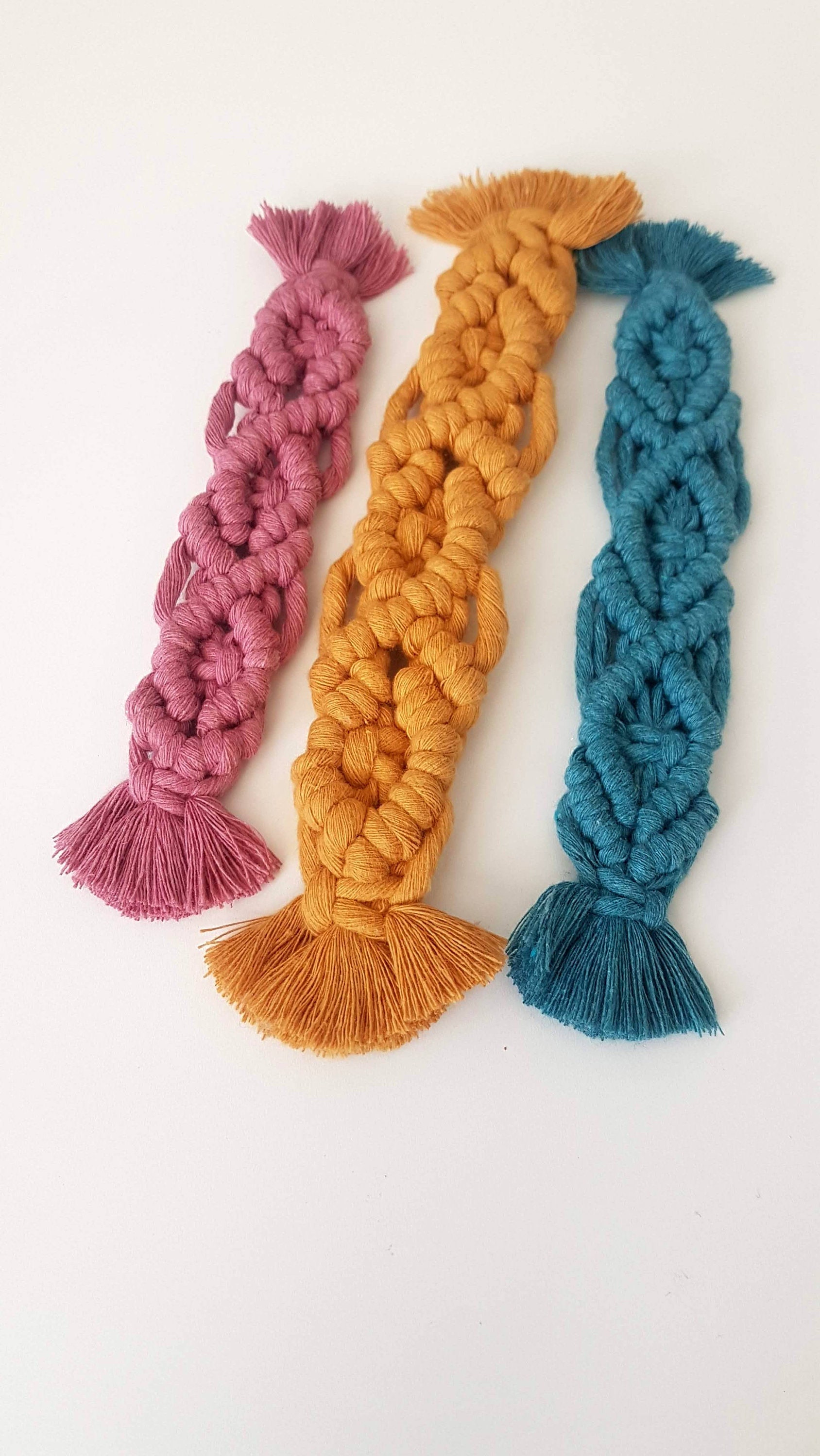 Macrame Hair Accessories Accessory for the Headband Macrame - Etsy