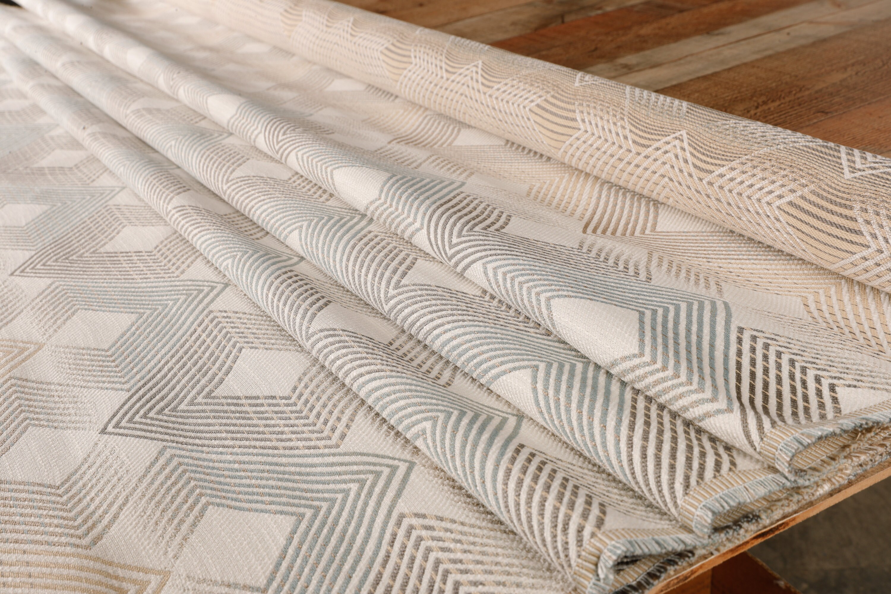 Overlapping Diamonds Premium Designer Upholstery Fabric by the - Etsy