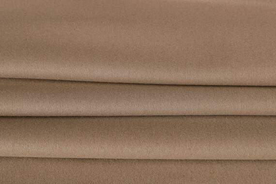Light Brown Felt Upholstery Fabric by the Yard-for Home Decor - Etsy