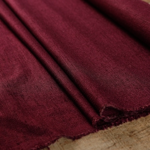 Premium Quality Wine Red Upholstery Fabric by the Yard for Home Decor ...
