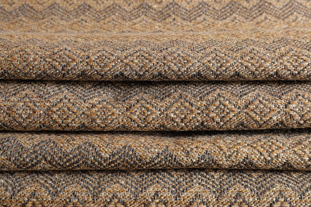 Brown Woven Premium Designer Upholstery Fabric by the Yard-for Home ...