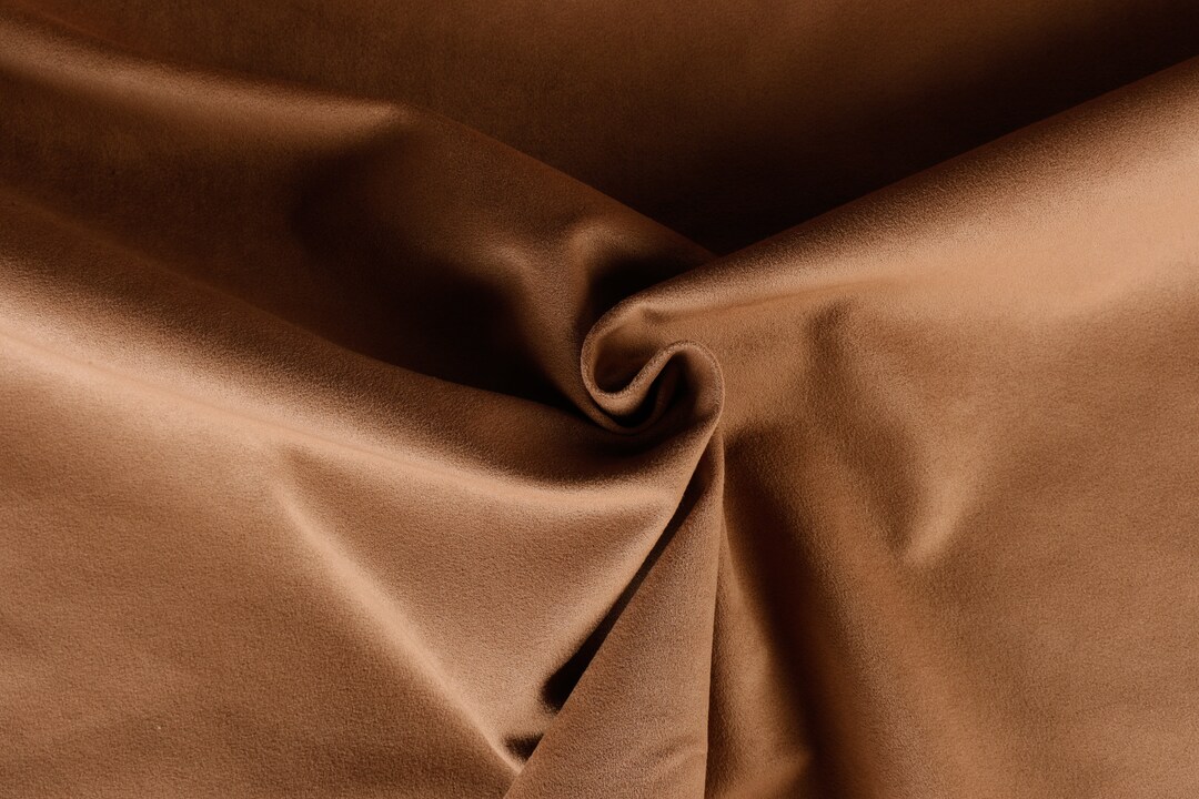 Light Brown Ultrasuede Upholstery Fabric by the Yard-for Home Decor ...