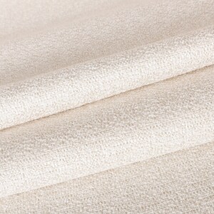 Bone White Chenille Upholstery Fabric by the Yard - for Home Decor ...