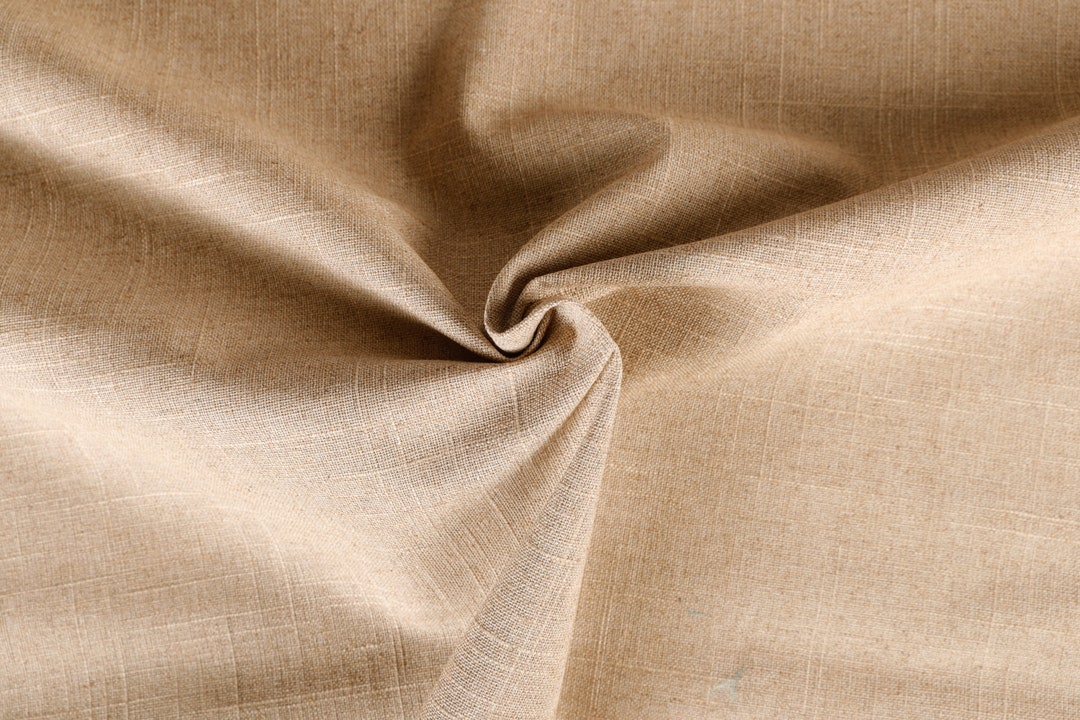 Beige Woven Upholstery Fabric by the Yard-for Home Decor, Upholstery ...