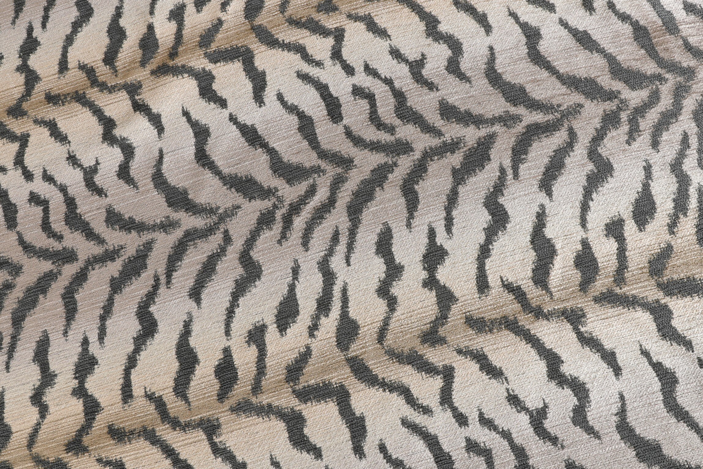 Cute Round Table Zebra Print Upholstery Fabric Ideas