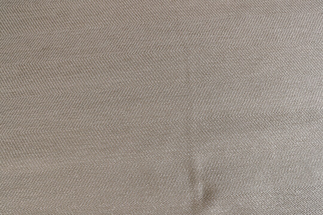 Beige and Grey Woven Chevron Upholstery Fabric by the Yard - for Home ...