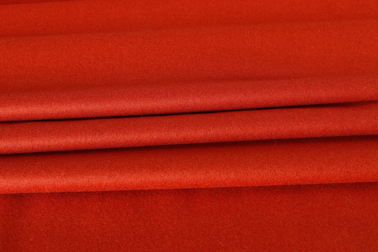 Premium Grade Tomato Red Chenille Upholstery Fabric by the Yard-for ...