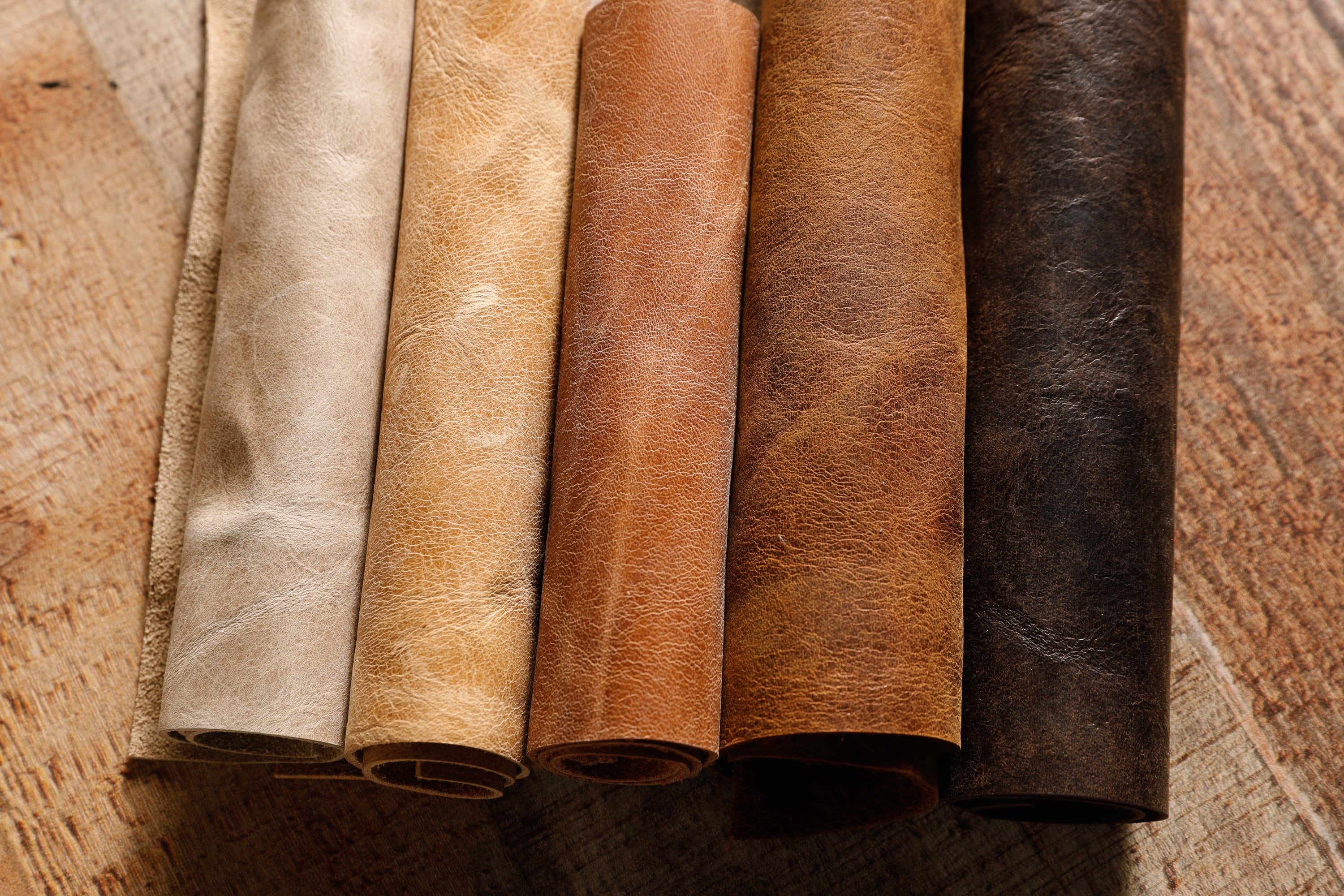 Premium Full Grain BURNHAM DISTRESSED Full Aniline Cowhide Leather ...