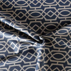 Woven High End Premium Grade Blue Pattern Upholstery Fabric by the Yard ...