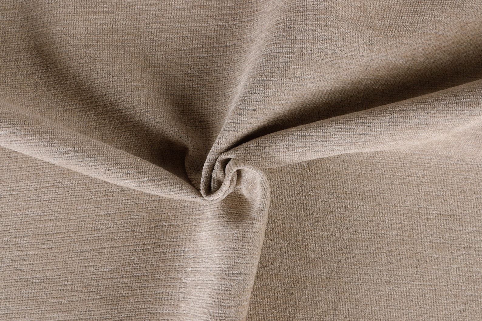 Beige Plush Chenille Upholstery Fabric by the Yard-for Home Decor ...