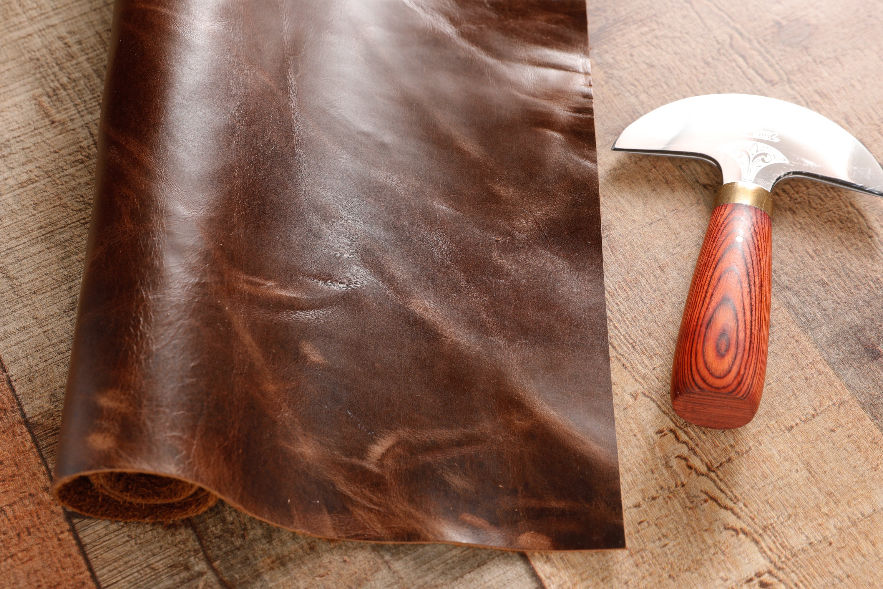 Premium Italian Aniline Plus Wax Pull-up Distressed Full Grain - Etsy