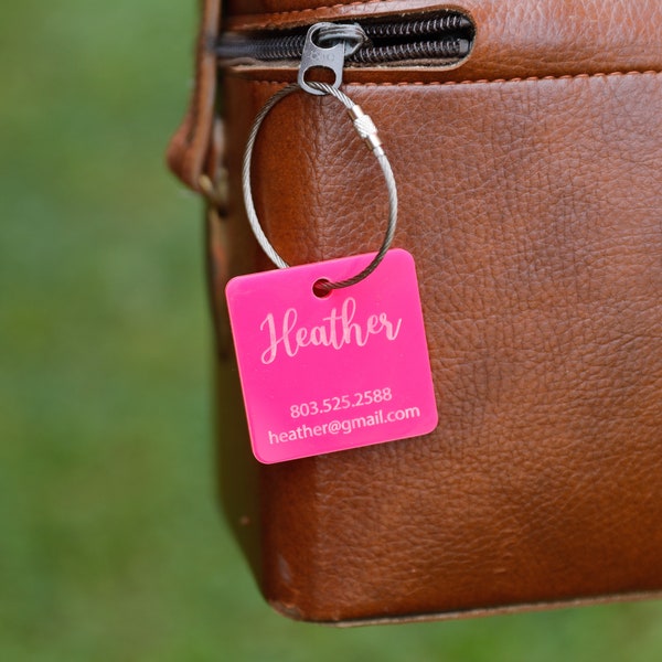 Custom Luggage Tag - Etsy