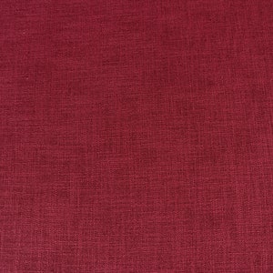 Red Woven Upholstery Fabric by the Yard-for Home Decor, Upholstery ...