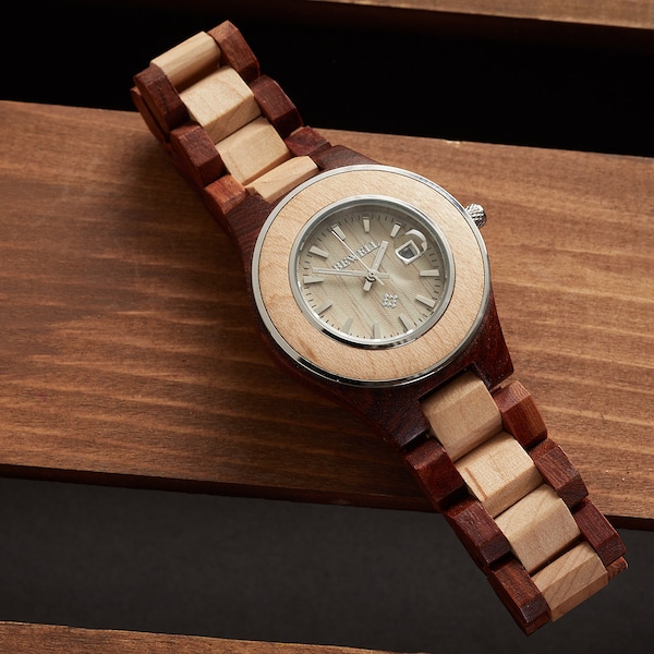 Wooden Watch - Etsy