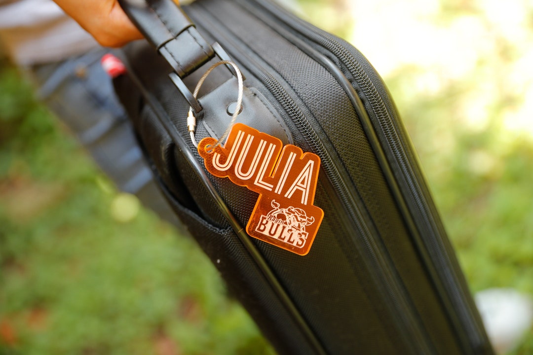 Premium Backpack Name Tags Personalized, Customized Name Tags for ...