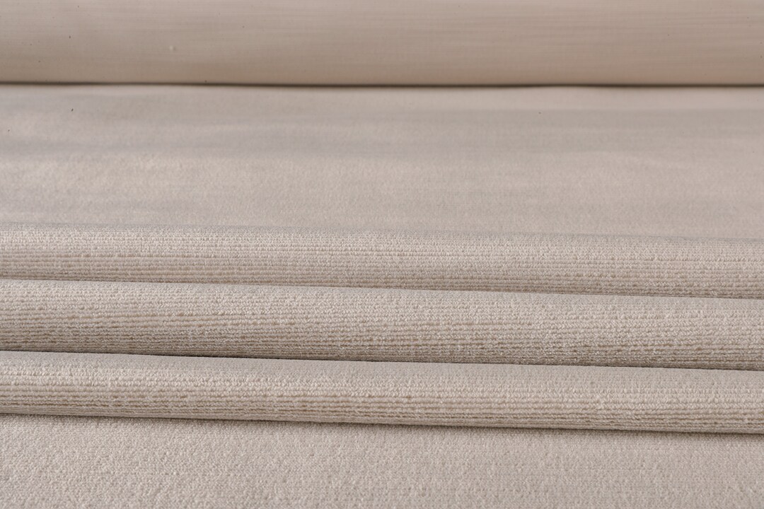 Quality White Pinwale Corduroy Upholstery Fabric by the Yard-for Home ...