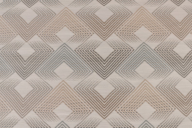 Overlapping Diamonds Premium Designer Upholstery Fabric by the - Etsy