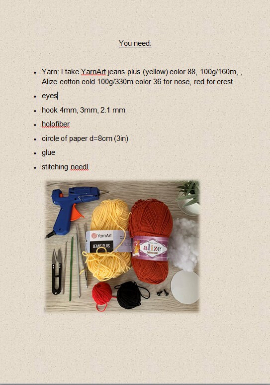 Easter Chicken Basket Amigurumi Decoration Crochet Pattern (PDF) - Etsy