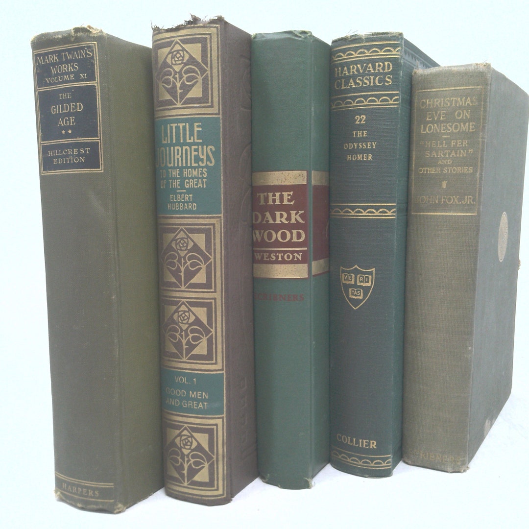 Vintage Book Set With Featured Title | *the Dark Wood/christine Weston ...