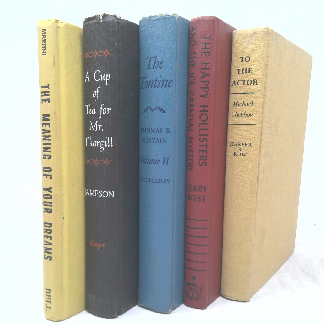 Vintage Book Set With Featured Title | *the Tontine/thomas B. Costain ...
