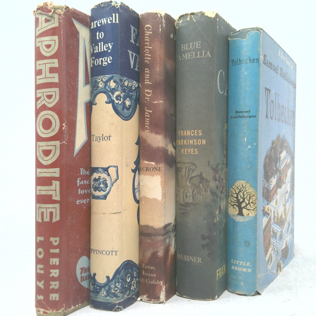 Vintage Book Set With Featured Title charlotte and Dr. James/ Guy ...