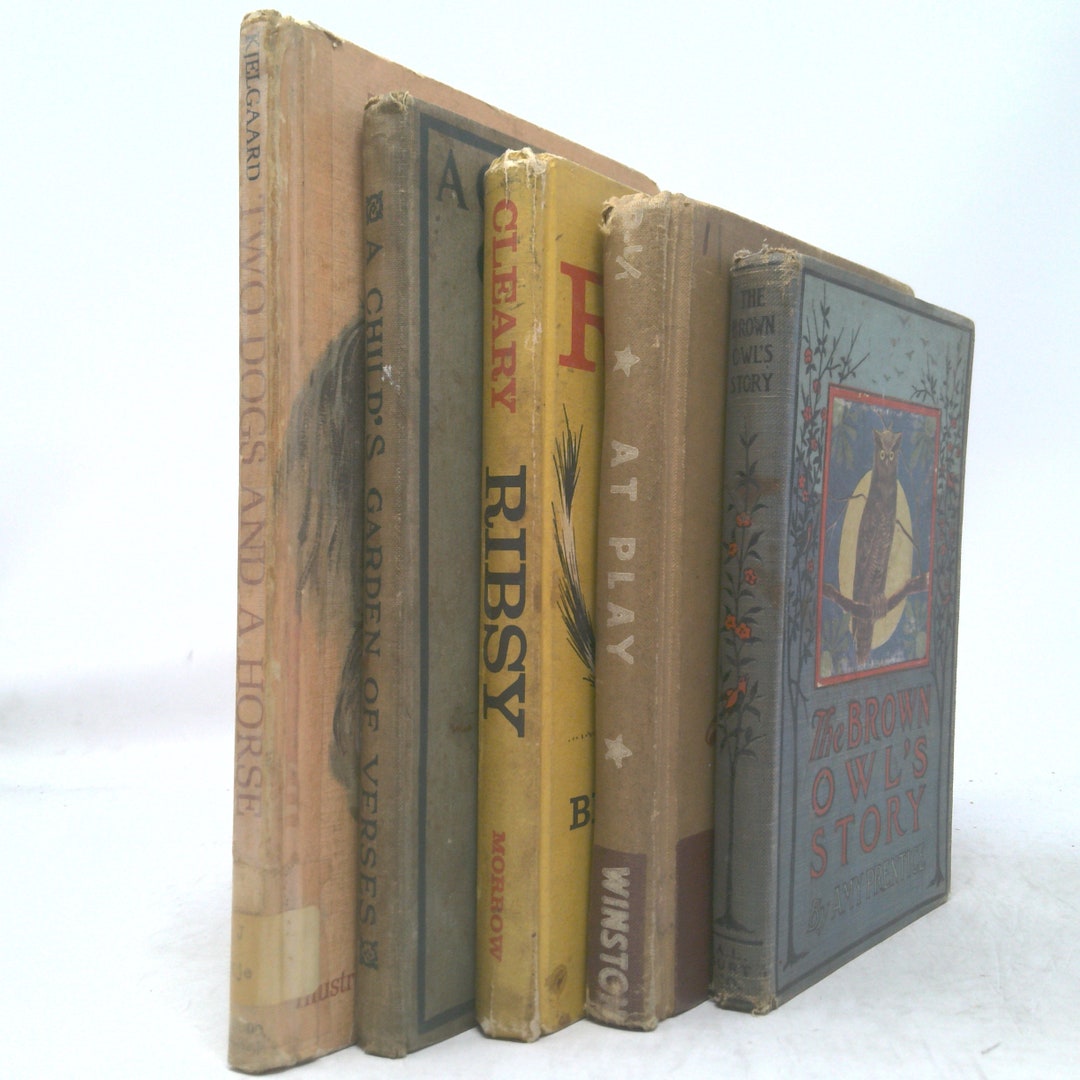 Vintage Book Set With Featured Title | *ribsy/beverly Cleary ...