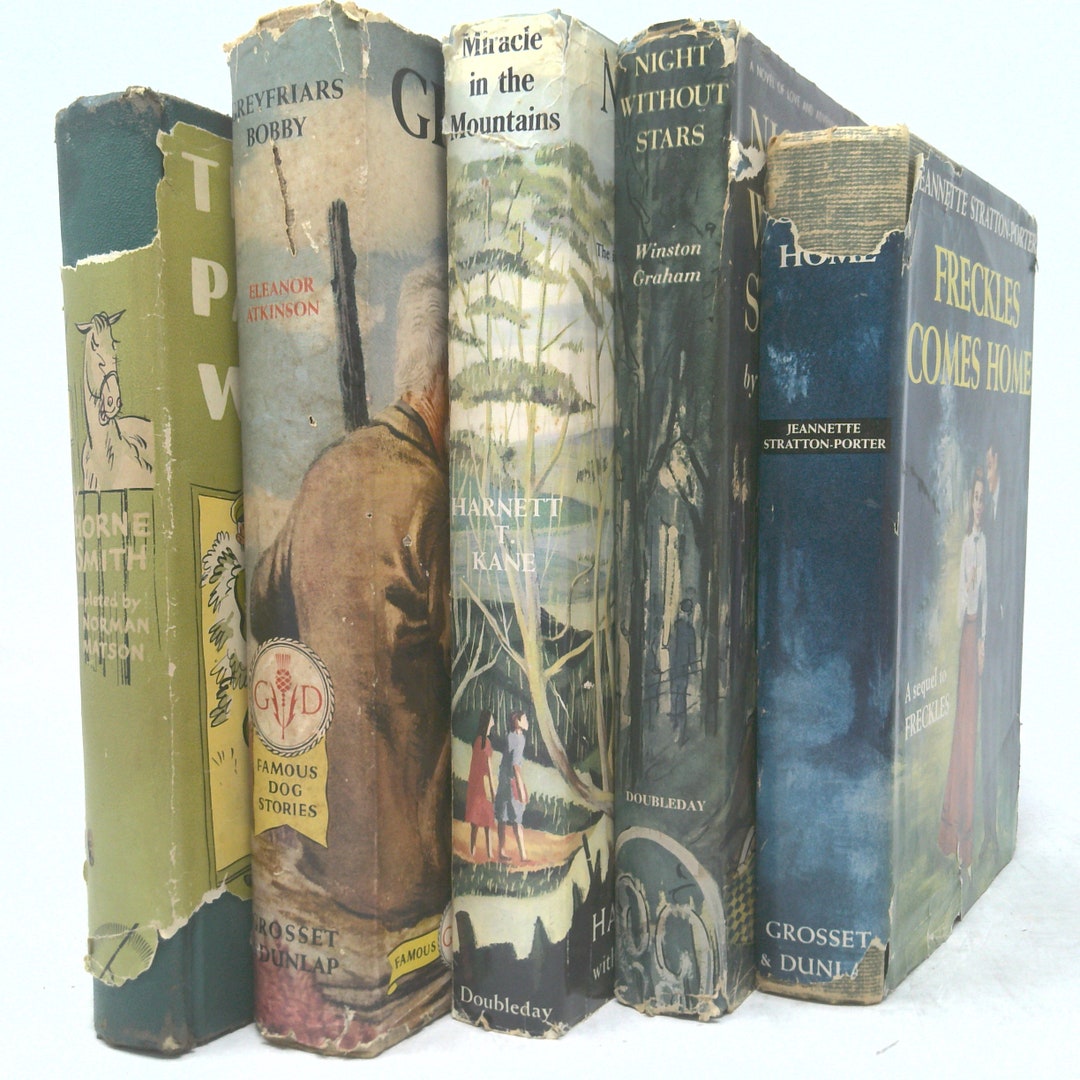 Vintage Book Set With Featured Title | *miracle in the Mountains ...
