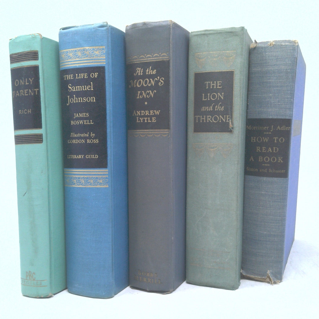 Vintage Book Set With Featured Title at the Moon's Inn/andrew Lytle ...