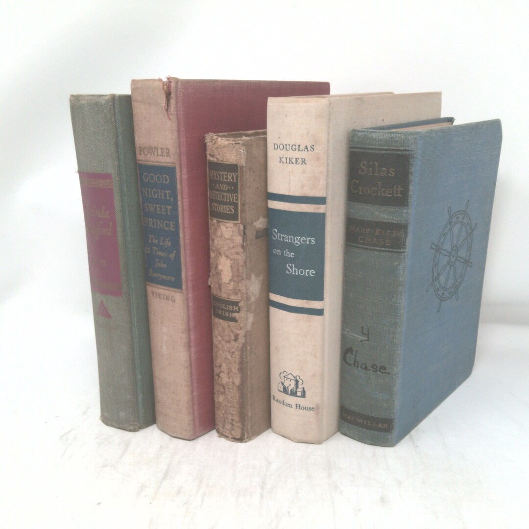 Vintage Book Set With Featured Title | Worlds Best Mystery and ...