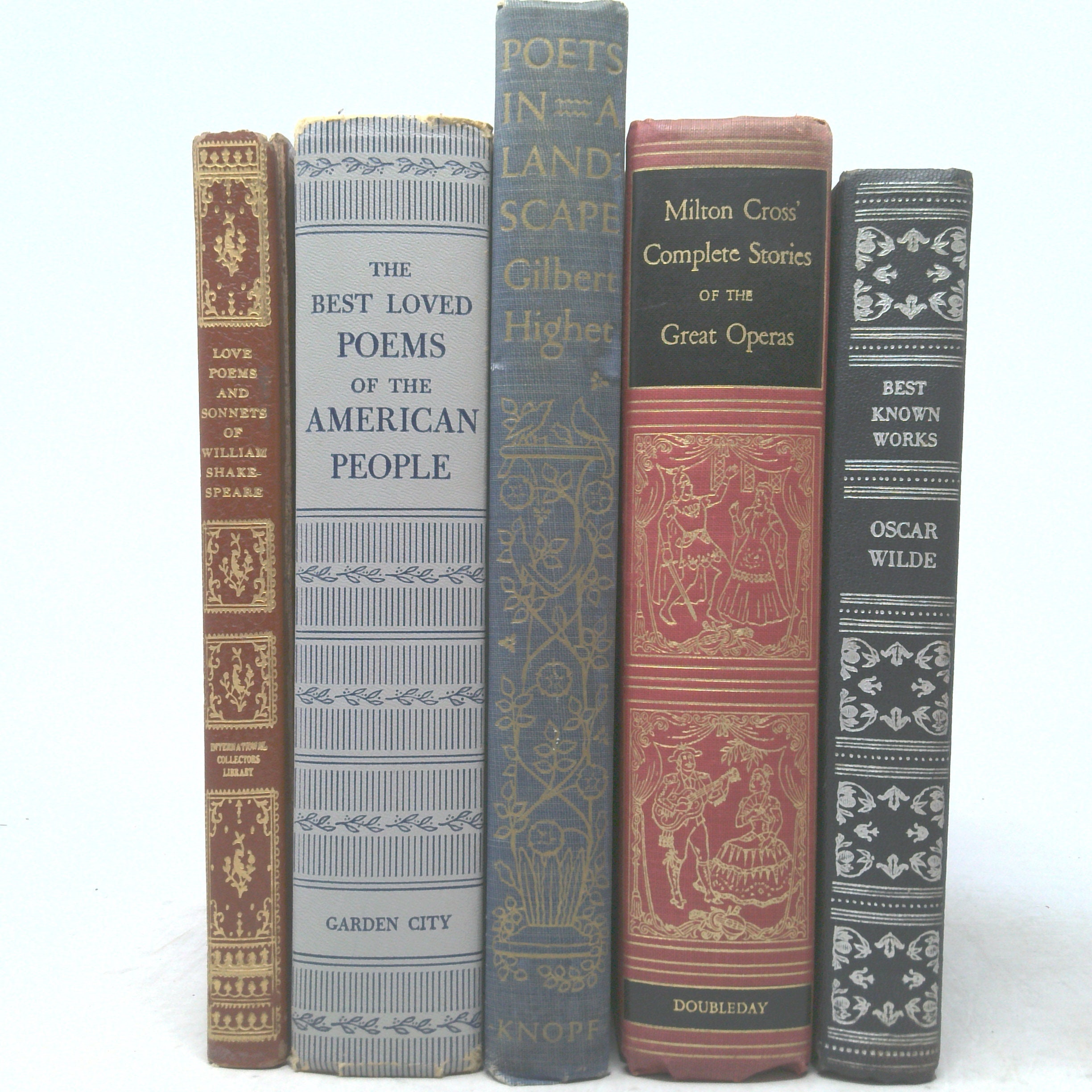 Vintage Book Set With Featured Title |poets in a Landscape/ Gilbert ...