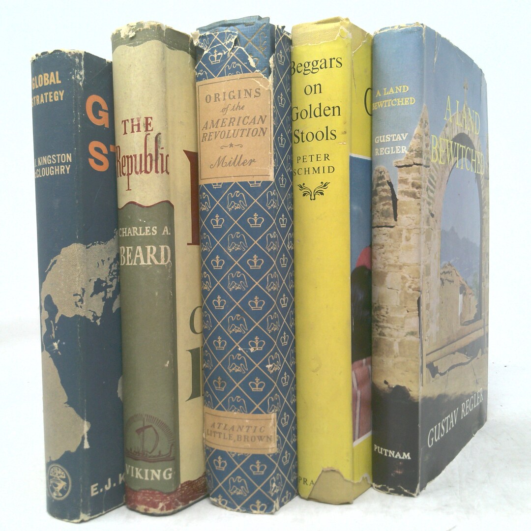 Vintage Book Set With Featured Title | *origins of the American ...
