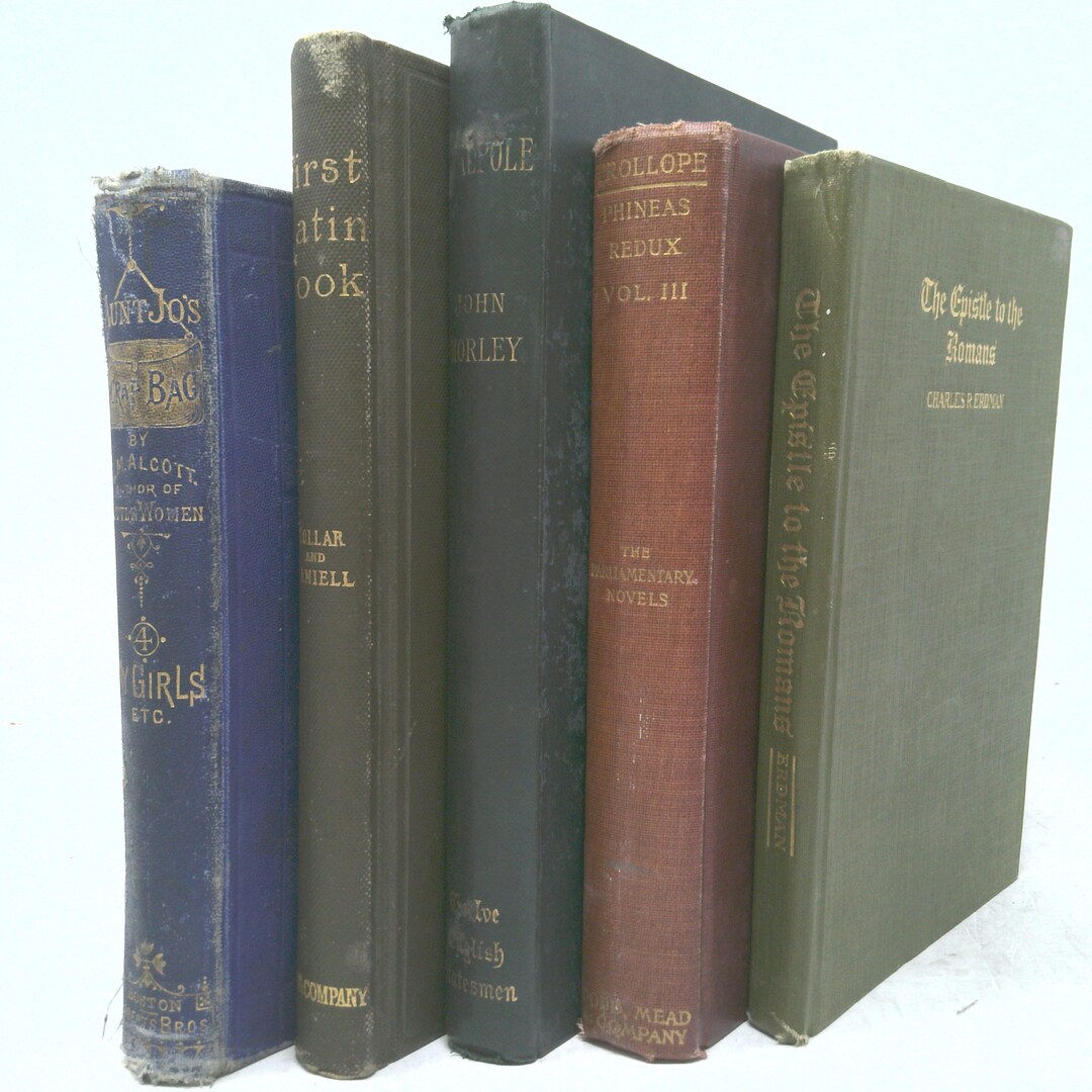Vintage Book Set With Featured Title | *walpole / John Morley ...