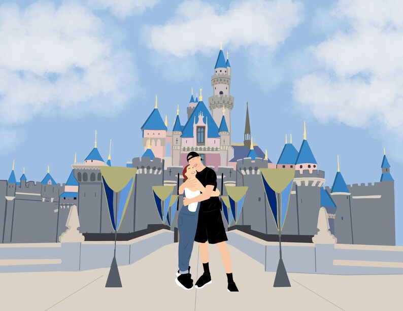 Disneyland Portrait, Disneyland Poster, Disneyland Sing,disneyland Art ...