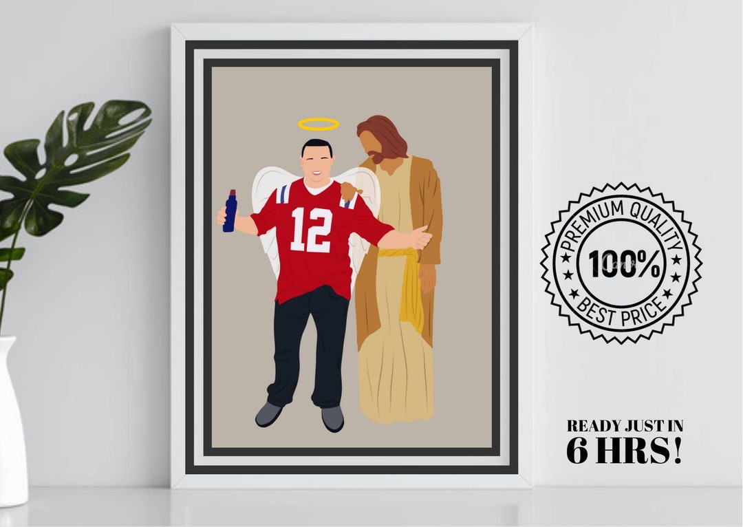 Memorial Custom Minimalist Digital Portrait Faceless Illustration ...