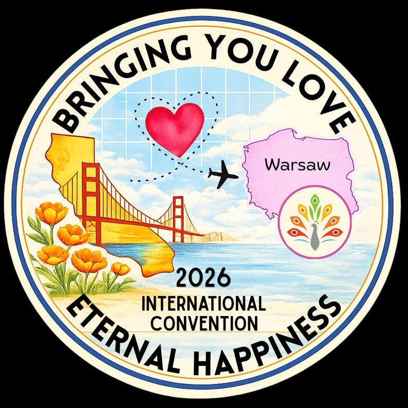 2026 International Convention Sticker-ca | Pick Your Convention - Etsy