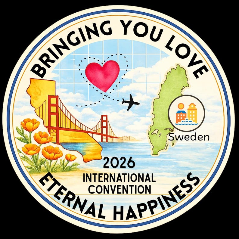 2026 International Convention Sticker-ca | Pick Your Convention - Etsy