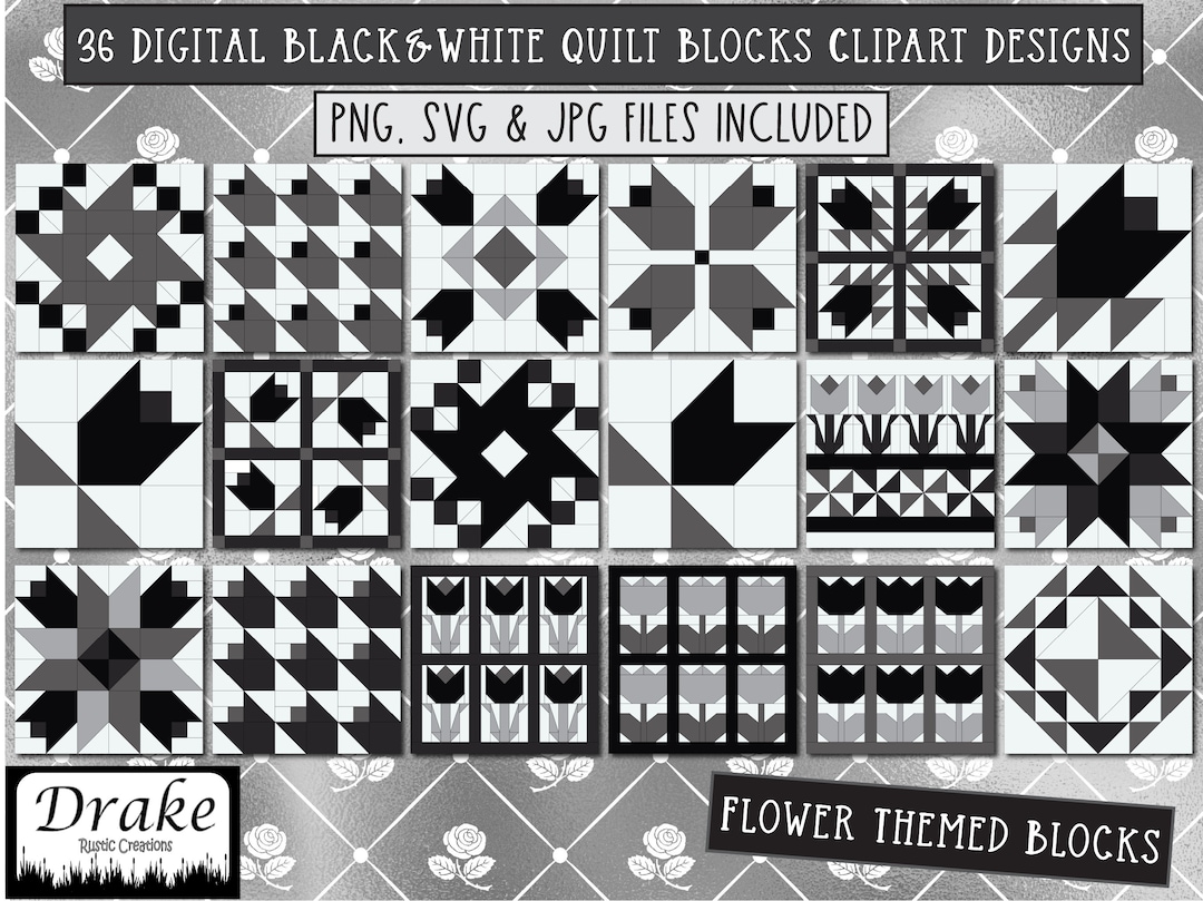 Quilt Clip Art Black And White Quilt Block Tutorial Archives ⋆
