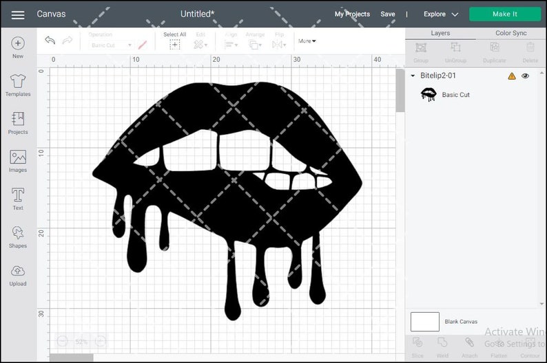 Bite Lip Drip SVG, Lips Bite, Lips Mouth Dripping , Lips Drip, Clipart ...