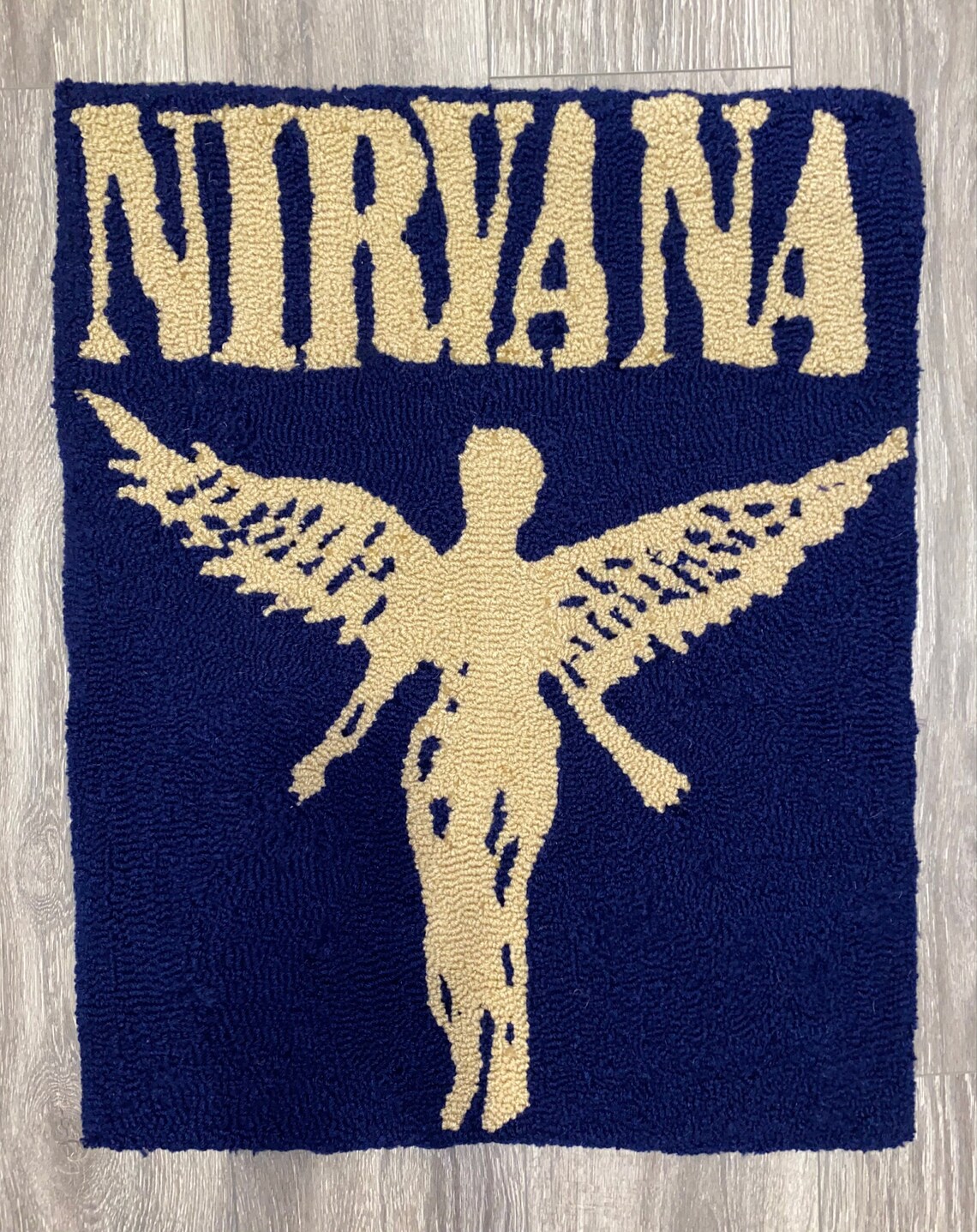 Rock Band Rugs- Deftones, Radio Head, Nirvana, Sublime - Etsy