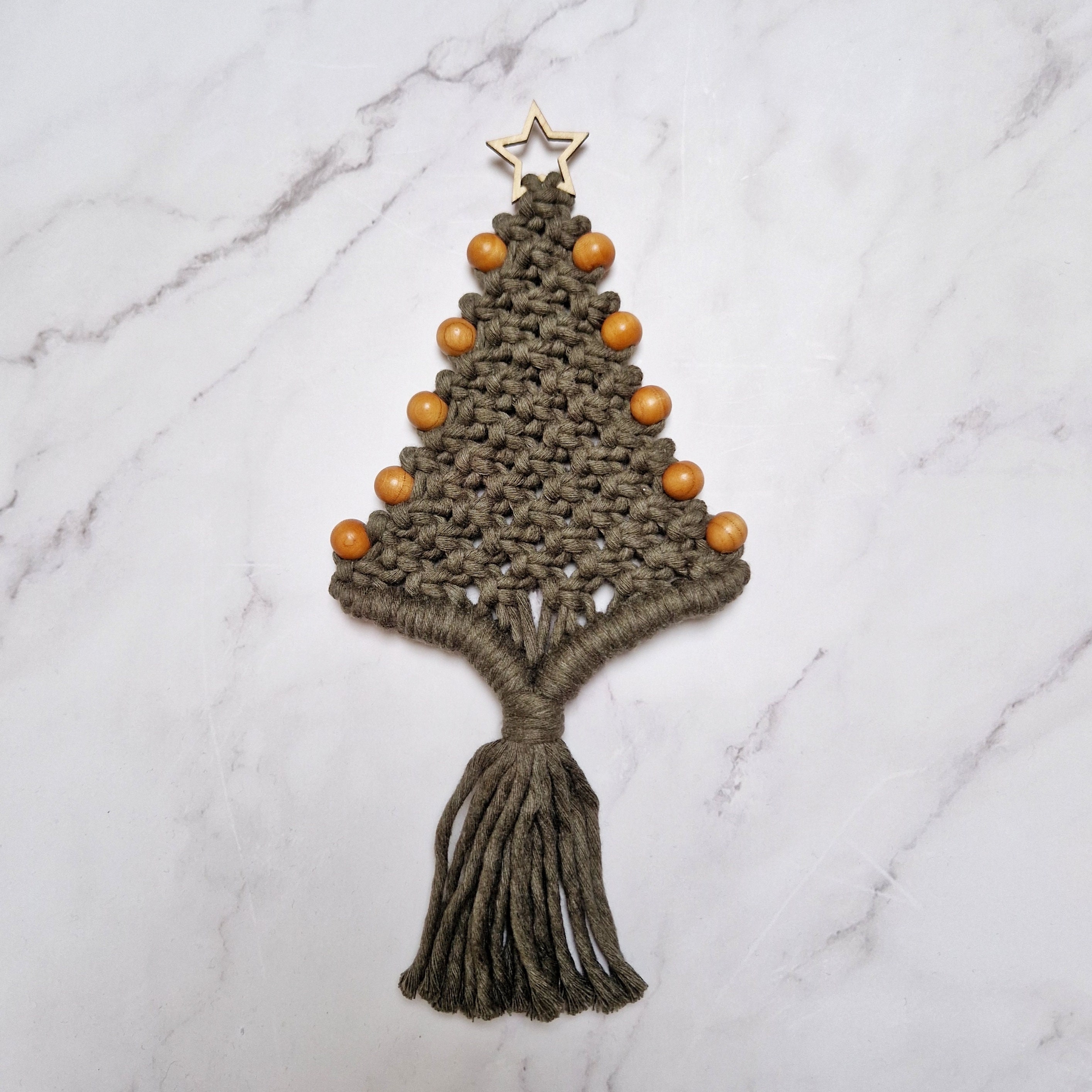 Macrame Christmas Tree | Boho Christmas Decor - Etsy