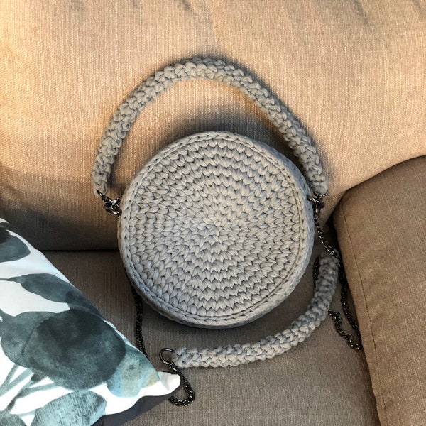 Round Bag - Etsy