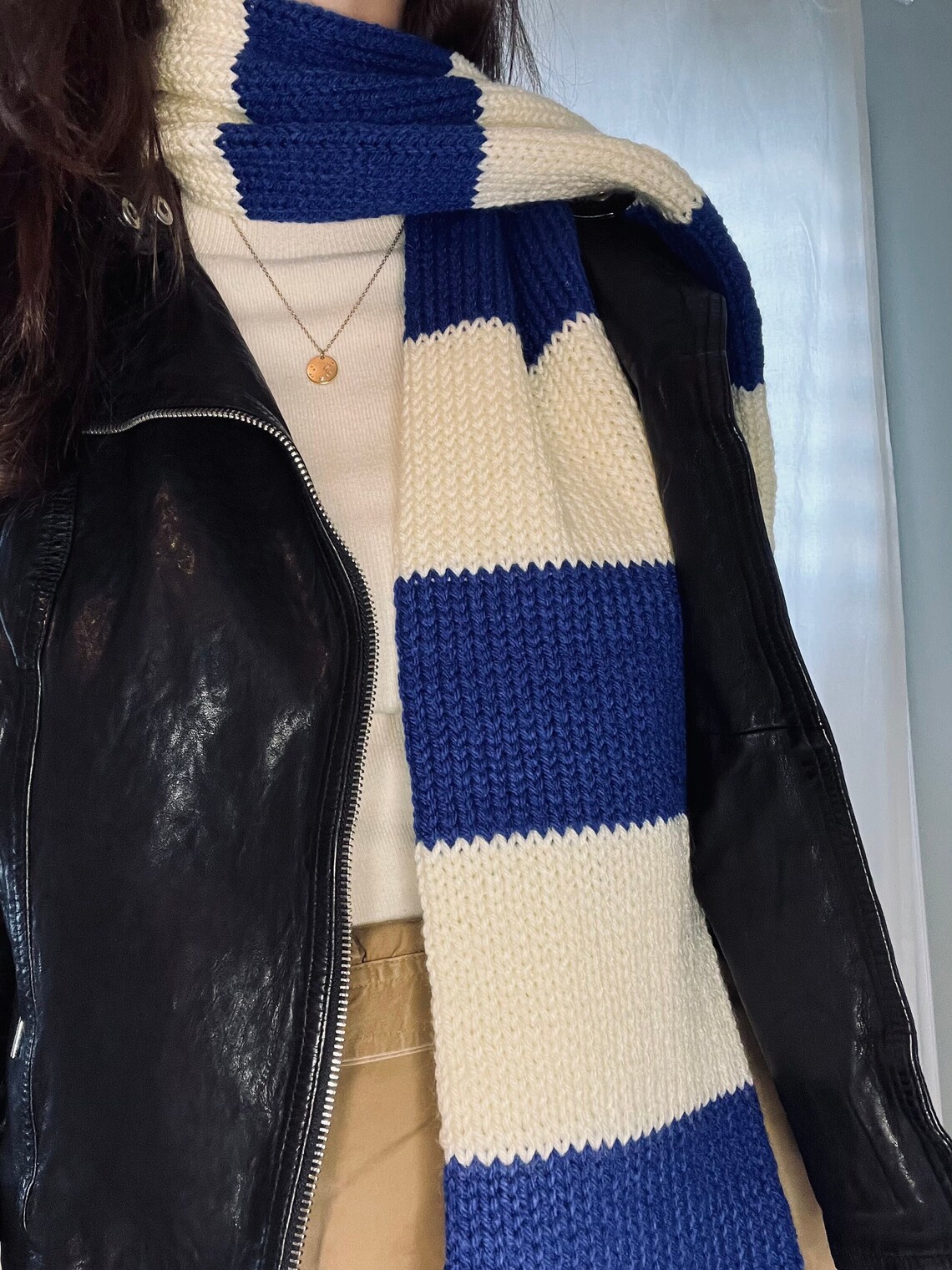 Royal Striped Scarf - Etsy