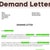 Editable Demand Letter Template - Etsy